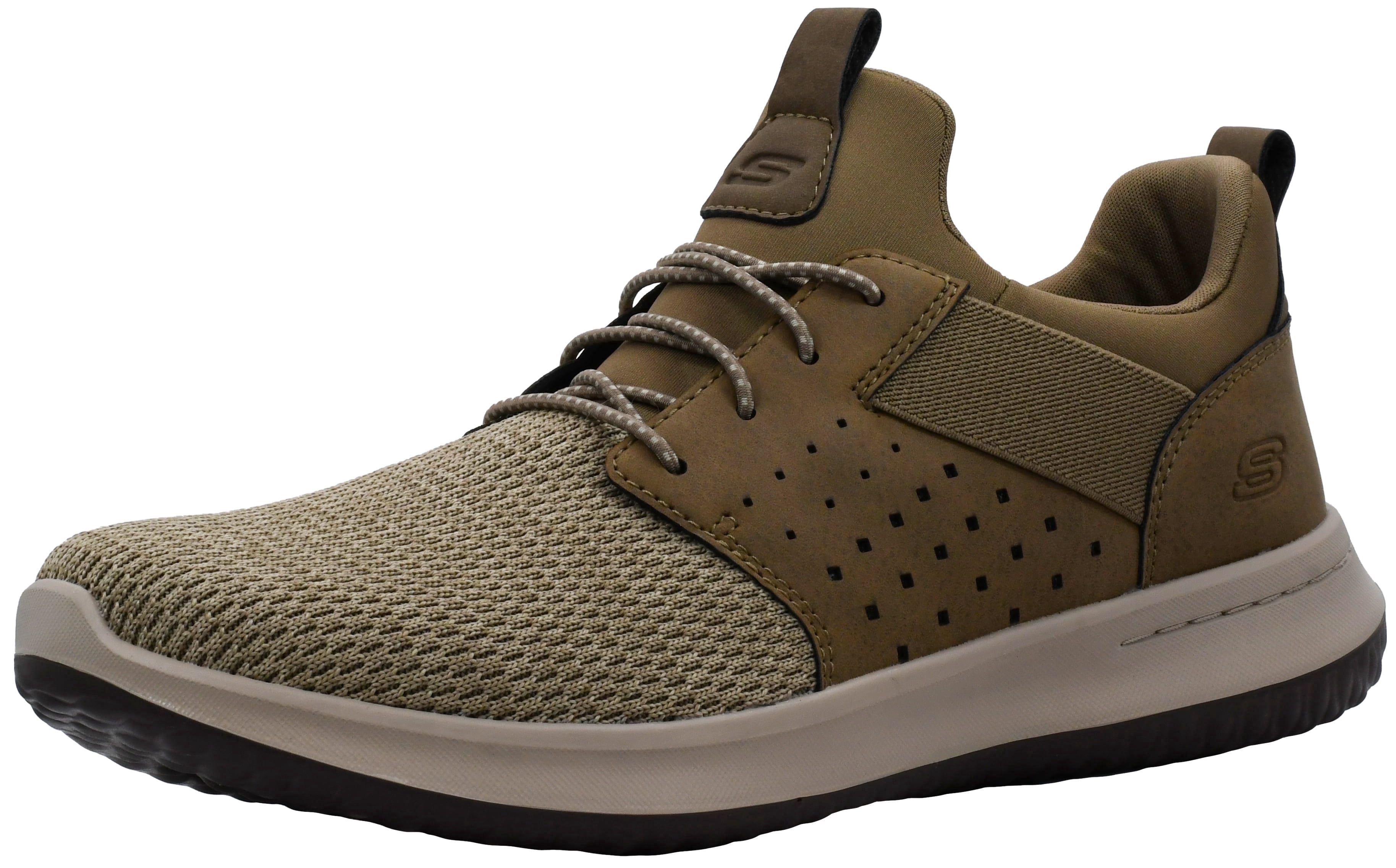 Skechers Men's Classic Fit Delson-Camben Sneaker with Mesh Fabric ...