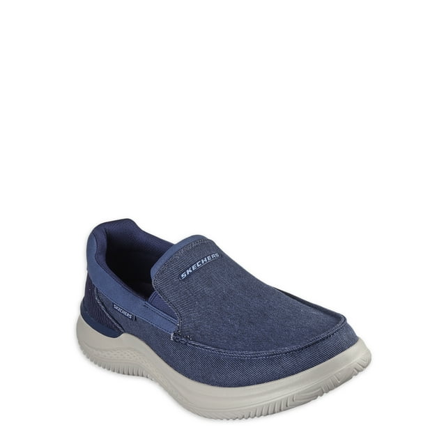 Free Shipping! Skechers Men's Relaxed Fit Slip-On Moc Toe Loafer with Air-Cooled Memory Foam ...