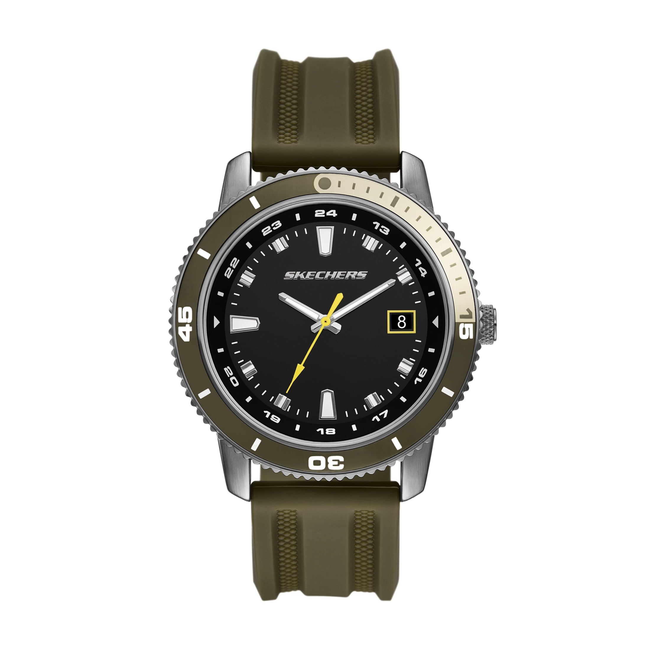 Skechers Men's Lachman Three-Hand Date, Gunmetal Alloy Watch - Walmart.com