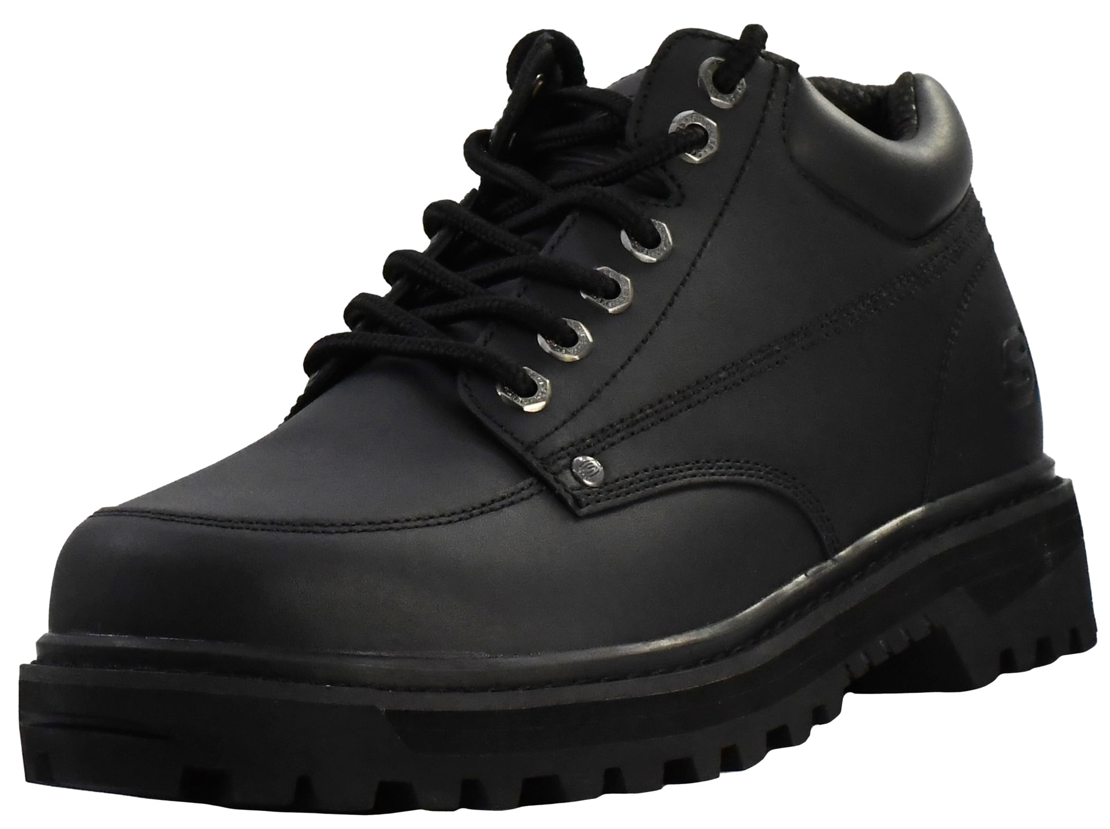 Skechers Mariner Utility Boots for Men, with Moc Toe, Lace Up Design ...