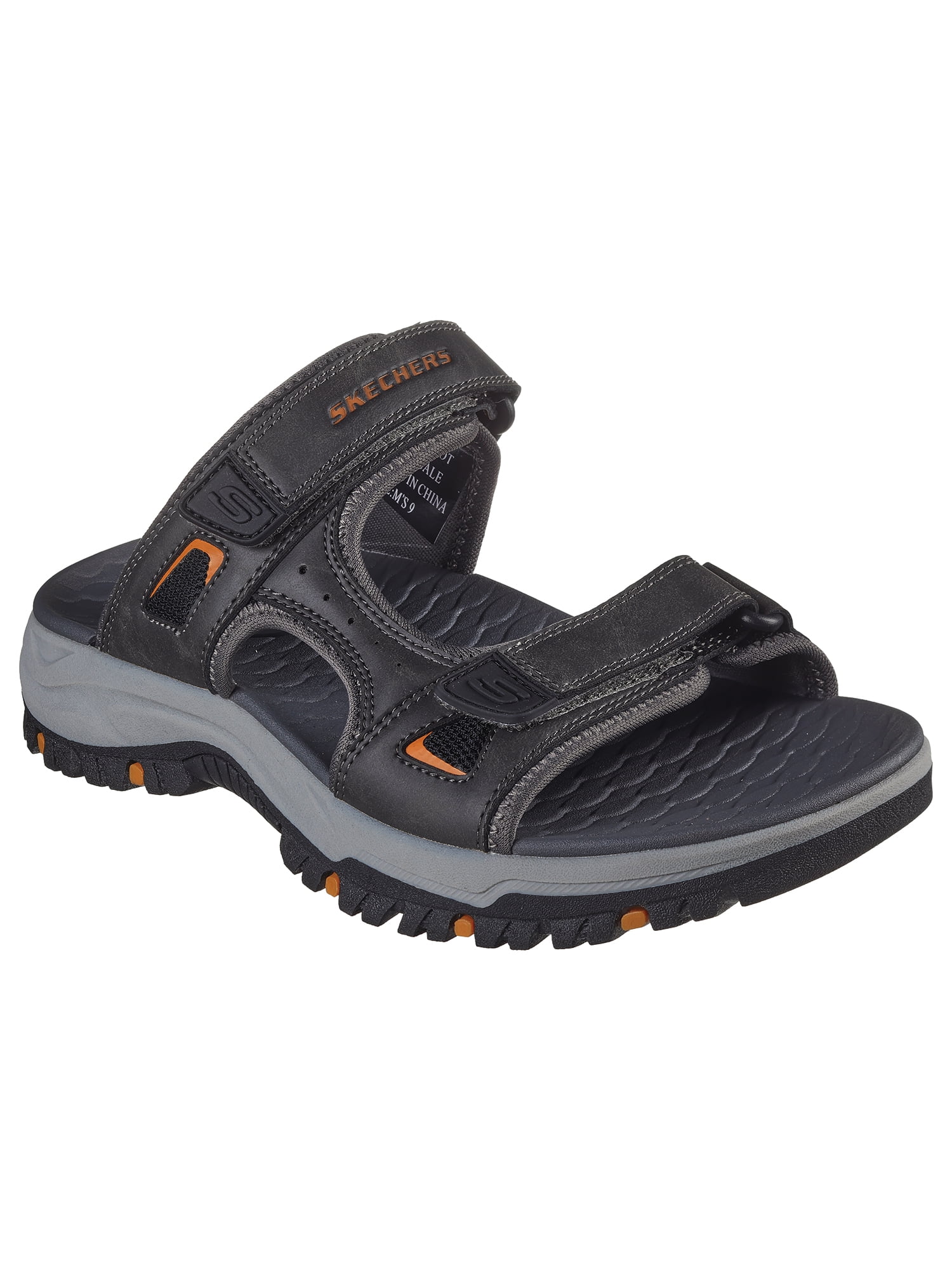 Skechers Men's Relaxed Fit Prewitt Lanston Open Back Sandals - Walmart.com