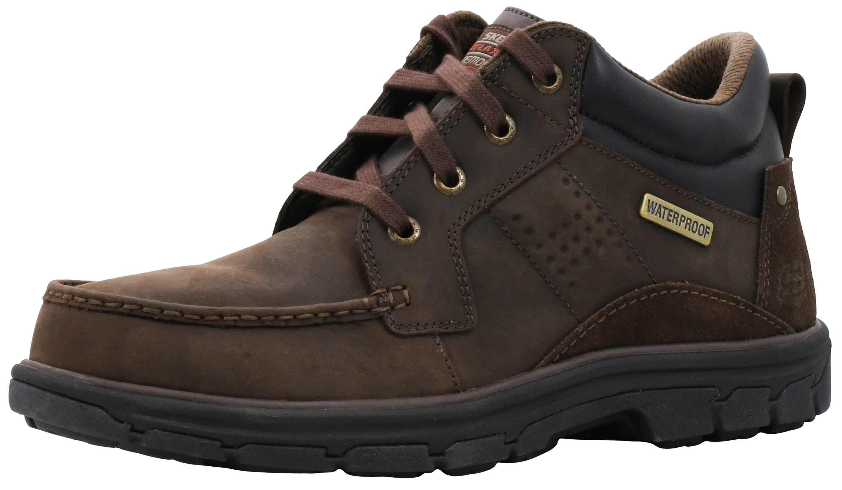 Skechers Men's Segment Melego Leather Chukka Waterproof Boot - Walmart.com