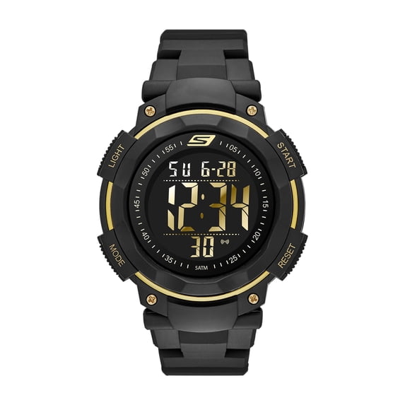 Skechers Ruhland 45MM Sport Digital Chronograph Watch with Plastic ...