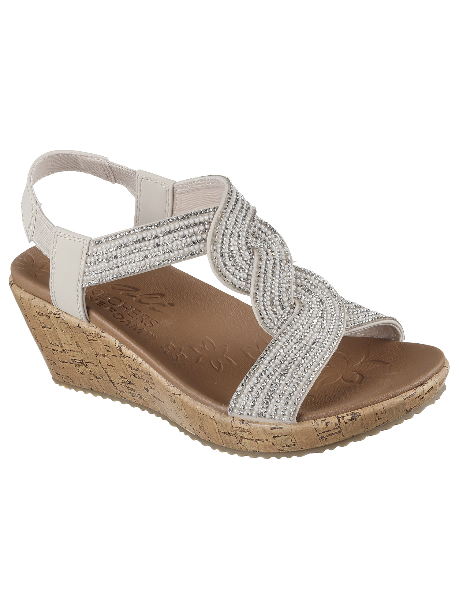 Skechers Women's BEVERLEE - SHINING BRIGHT Sandal, Sizes 5-12 - Walmart.com