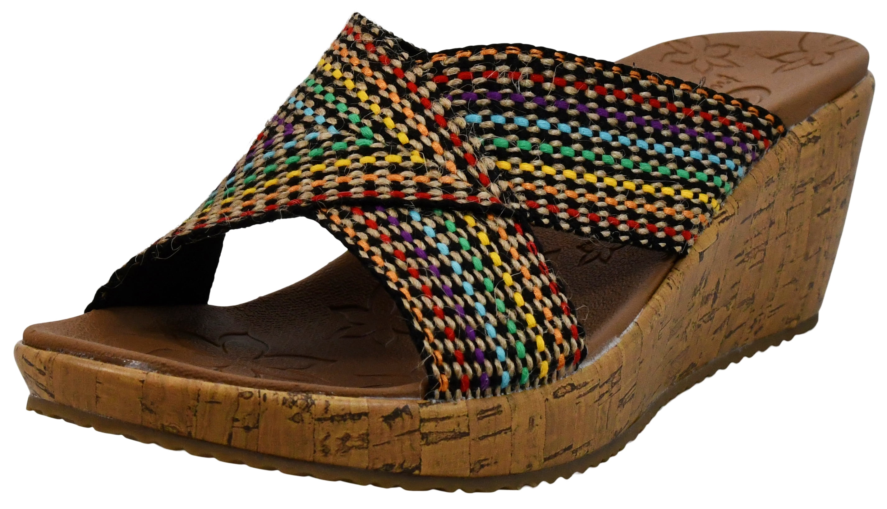 Skechers Women's Beverlee-Delighted Wedge Sandal - Walmart.com
