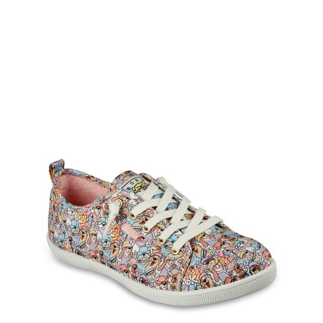 Skechers Women's Bobs B Cute Pup Fresh Canvas Sneaker - Walmart.com