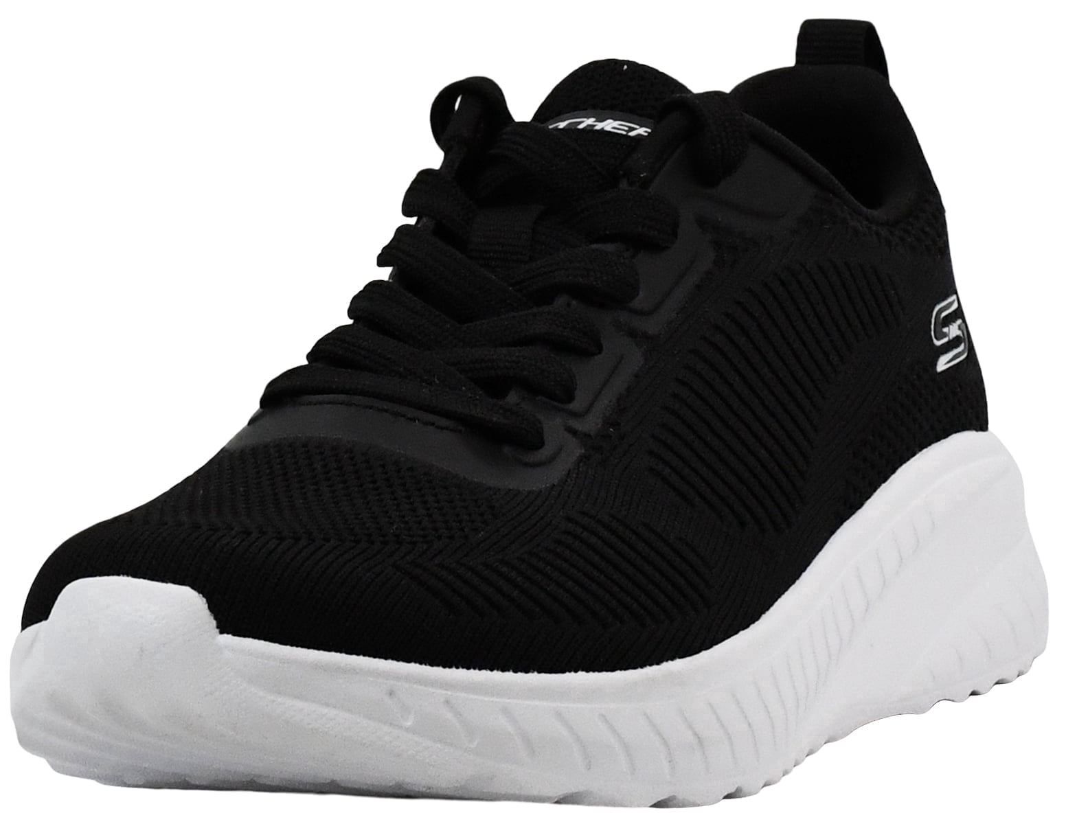 Skechers Women's Shoes Bobs Squad Chaos Casual Sneakers Knit Upper ...
