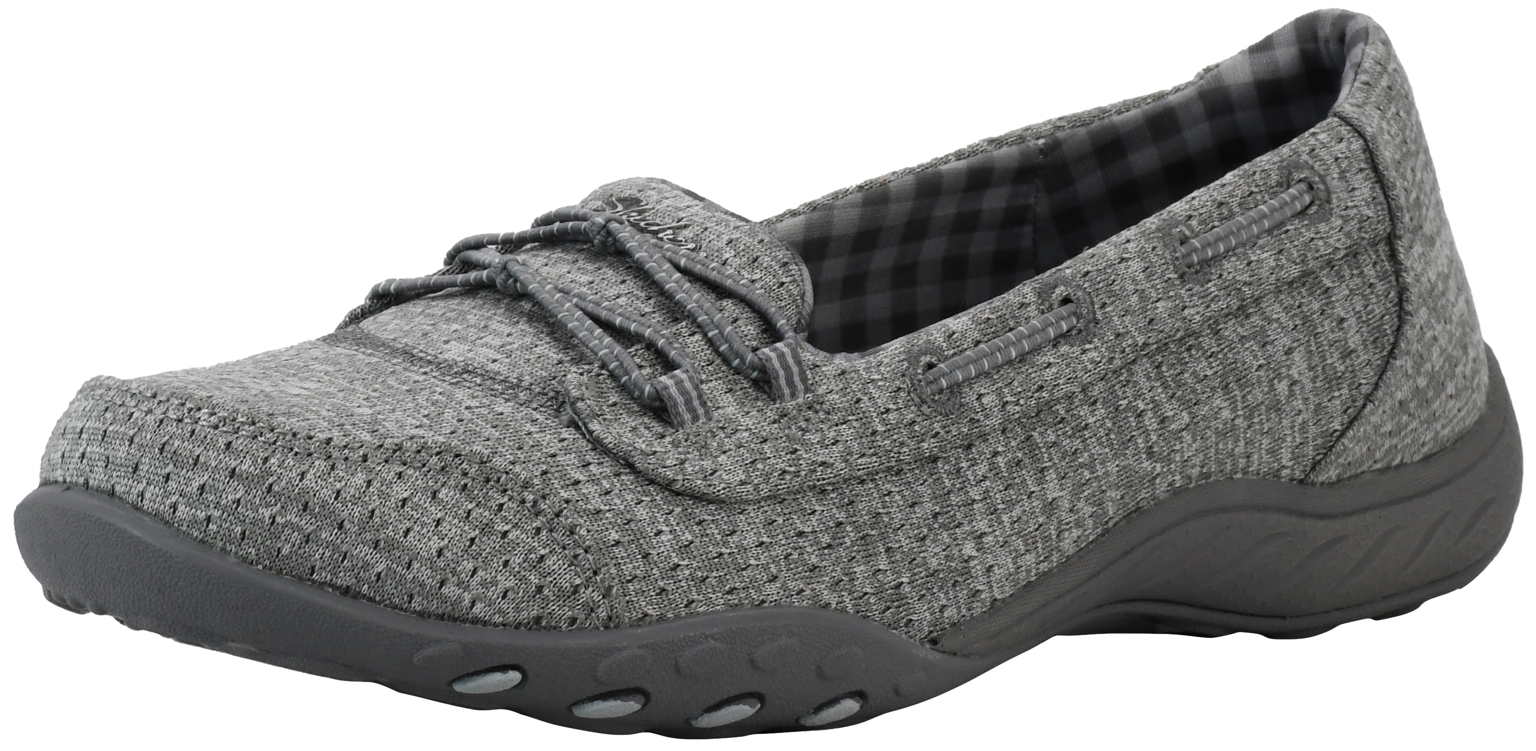 Skechers Women's Breathe Easy-Good Influence Sneaker Grey 9 Wide ...