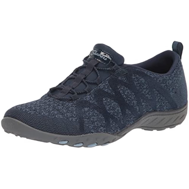 Skechers Women's Breathe Easy Infi-knity Knit Bungee Comfort Slip-on ...