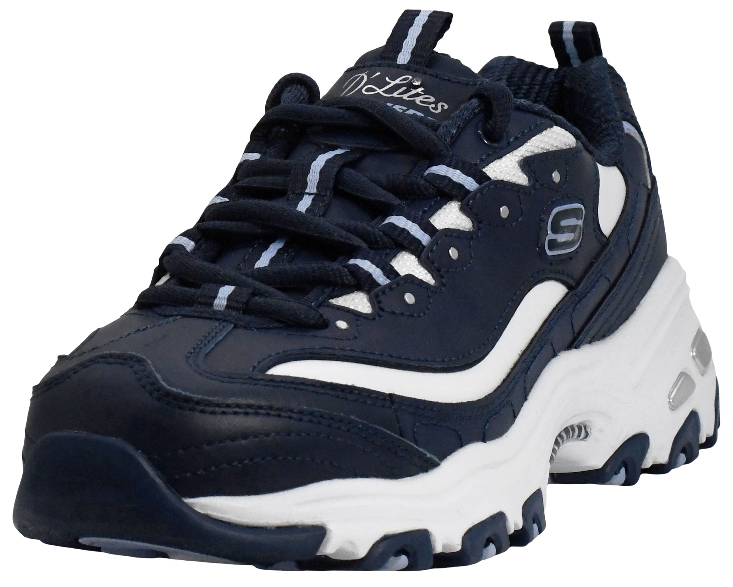 Skechers Sneakers for Women's, D'lites Fresh Start Memory Foam ...