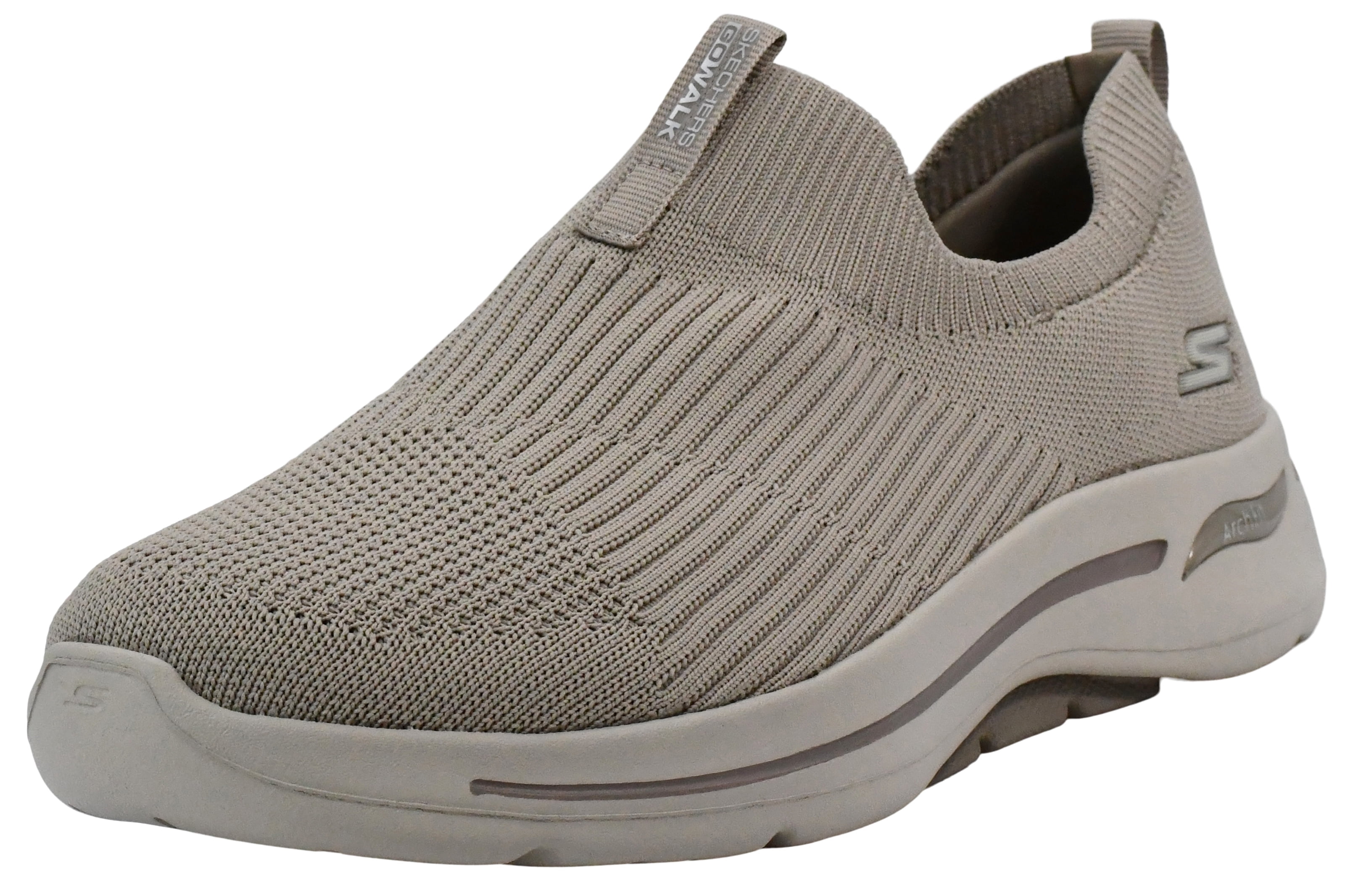 Skechers Slip on Sneakers for Women Go Walk Arch Fit Athletic Shoes ...
