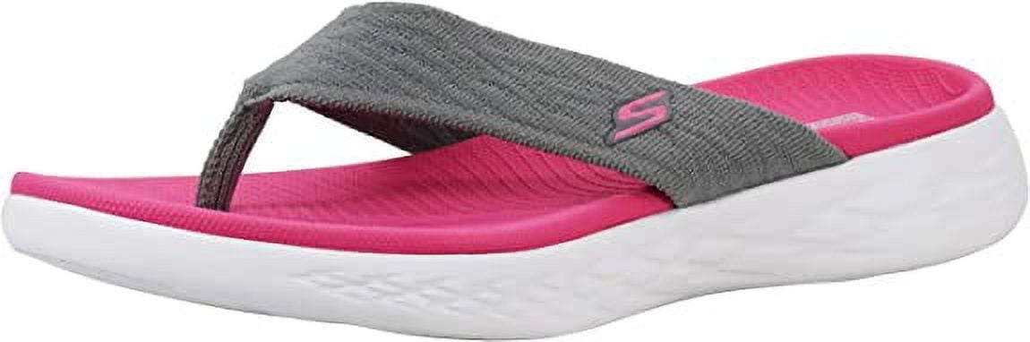 Skechers Women's On-The-Go 600-Sunny Flip-Flop with Arch Support ...