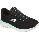 Skechers Women's SUMMITS-COOL CLASSIC Slip-On Athletic Sneaker, Wide ...