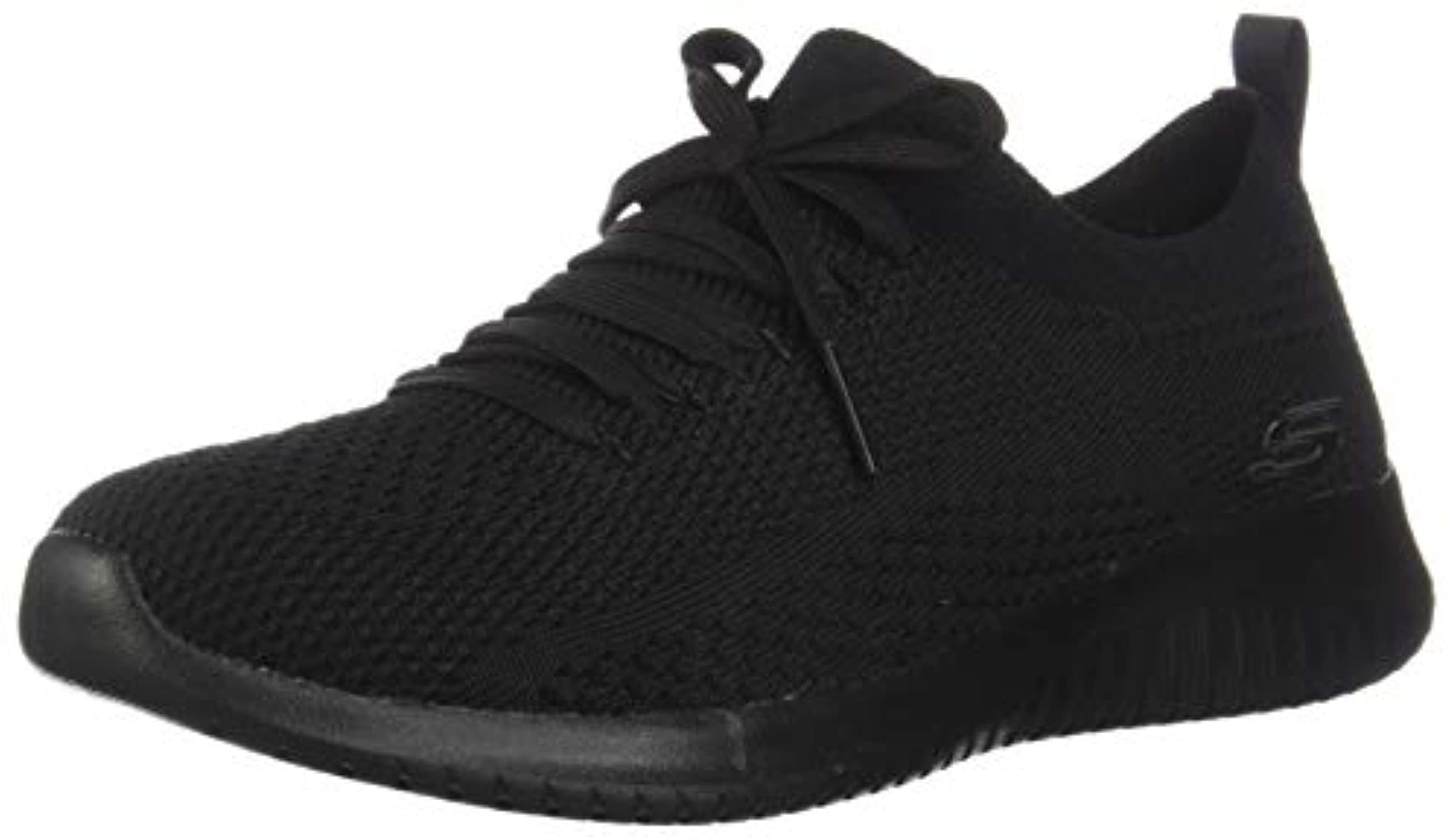 Skechers Women's Ultra Flex Statements Black/Black Sneakers 10 W US ...