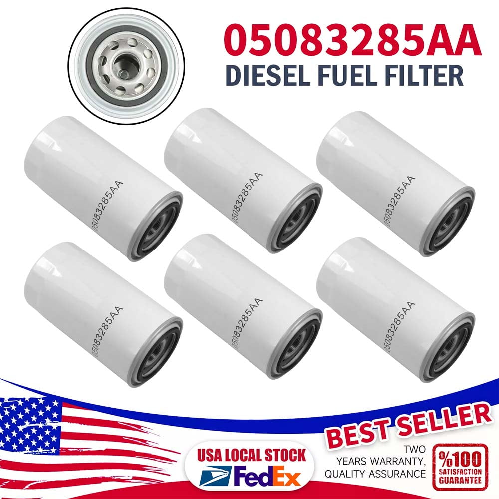 6pcs For 1989-2023 DODGE RAM CUMMINS 5.9L 6.7L DIESEL OIL FILTER ...