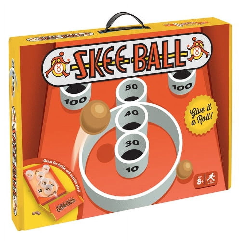 Buffalo Games, Skeeball Game, 28"H x 14"W, Indoor Family Kids Tabletop ...