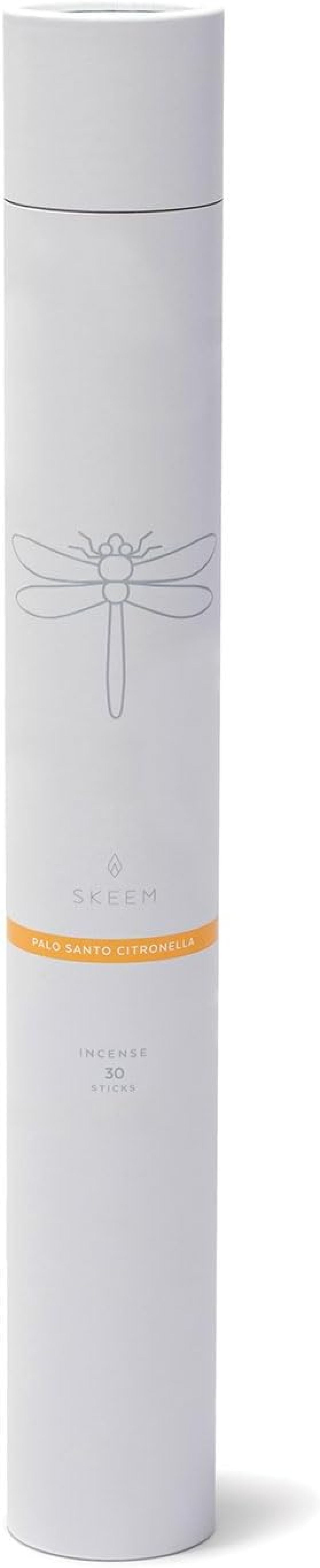 Skeem Modern Citronella Jumbo Incense, Palo Santo - Tube of 30 Incense ...