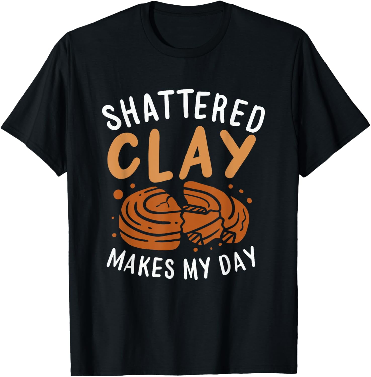 Skeet Trap Shooting,Shattered Clay my day,Shooting Vest Men T-Shirt ...