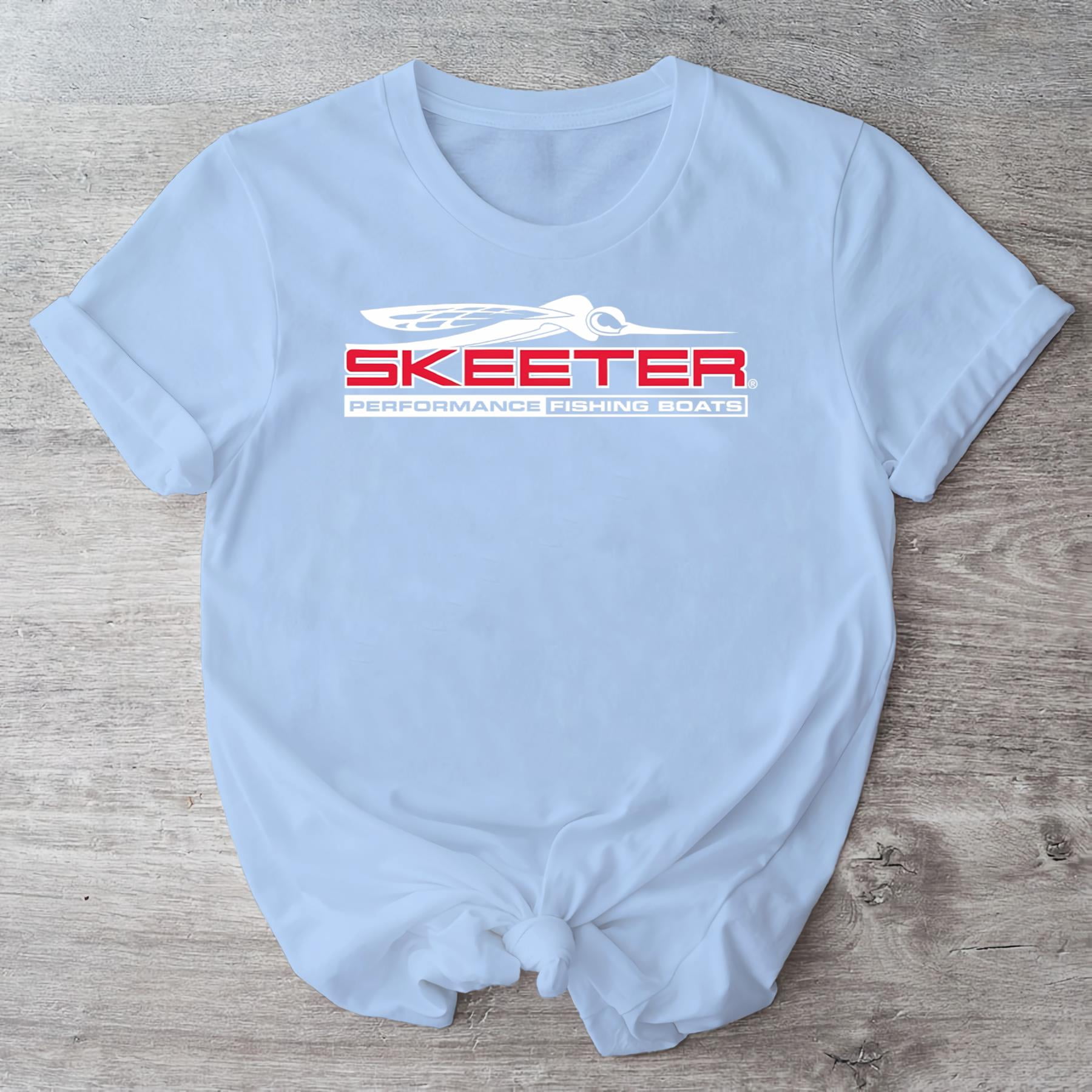 Skeeter Fishing Boats Logo Men's Black T-Shirt Size XL - Made in Usa ...