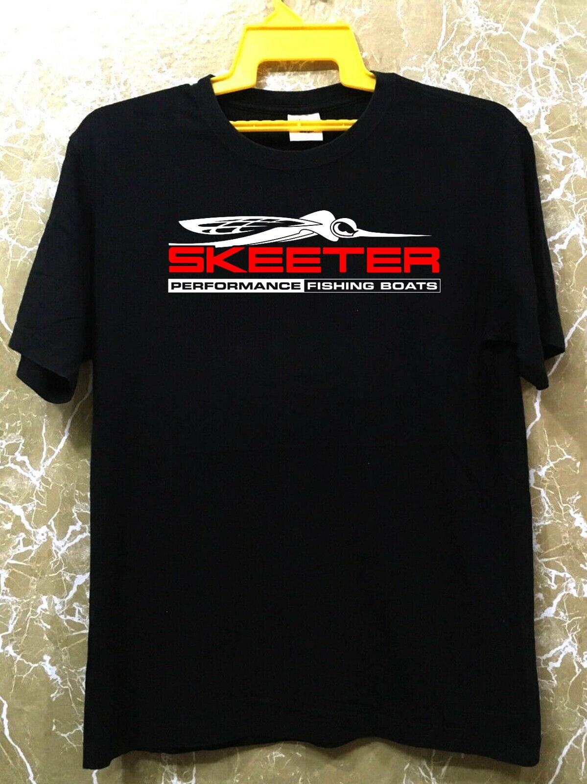 Skeeter Fishing Logo Fishing Bass Design Tee Heavy Cotton T-shirt USA ...