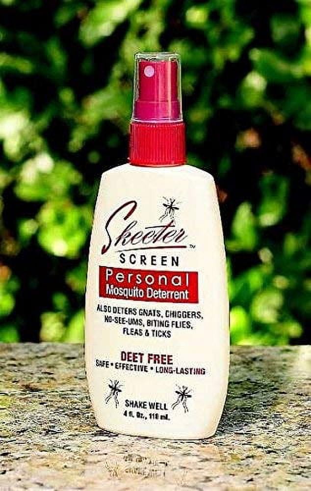 Skeeter Screen Organic Repellent Spray For Mosquitoes 4 oz - Walmart.com
