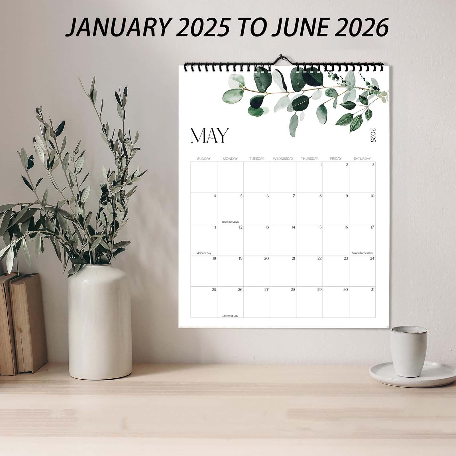 Skegnu 2025 Wall Hanging Calendar Plan Wall Hanging Calendar Plan ...