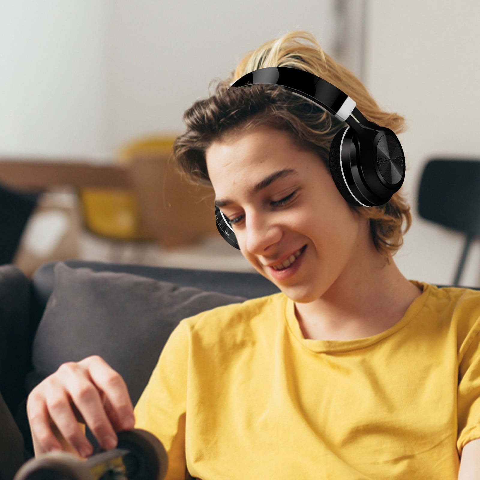 Skegnu Bluetooth Headphones Wireless Headest Bluetooth Earphones With ...