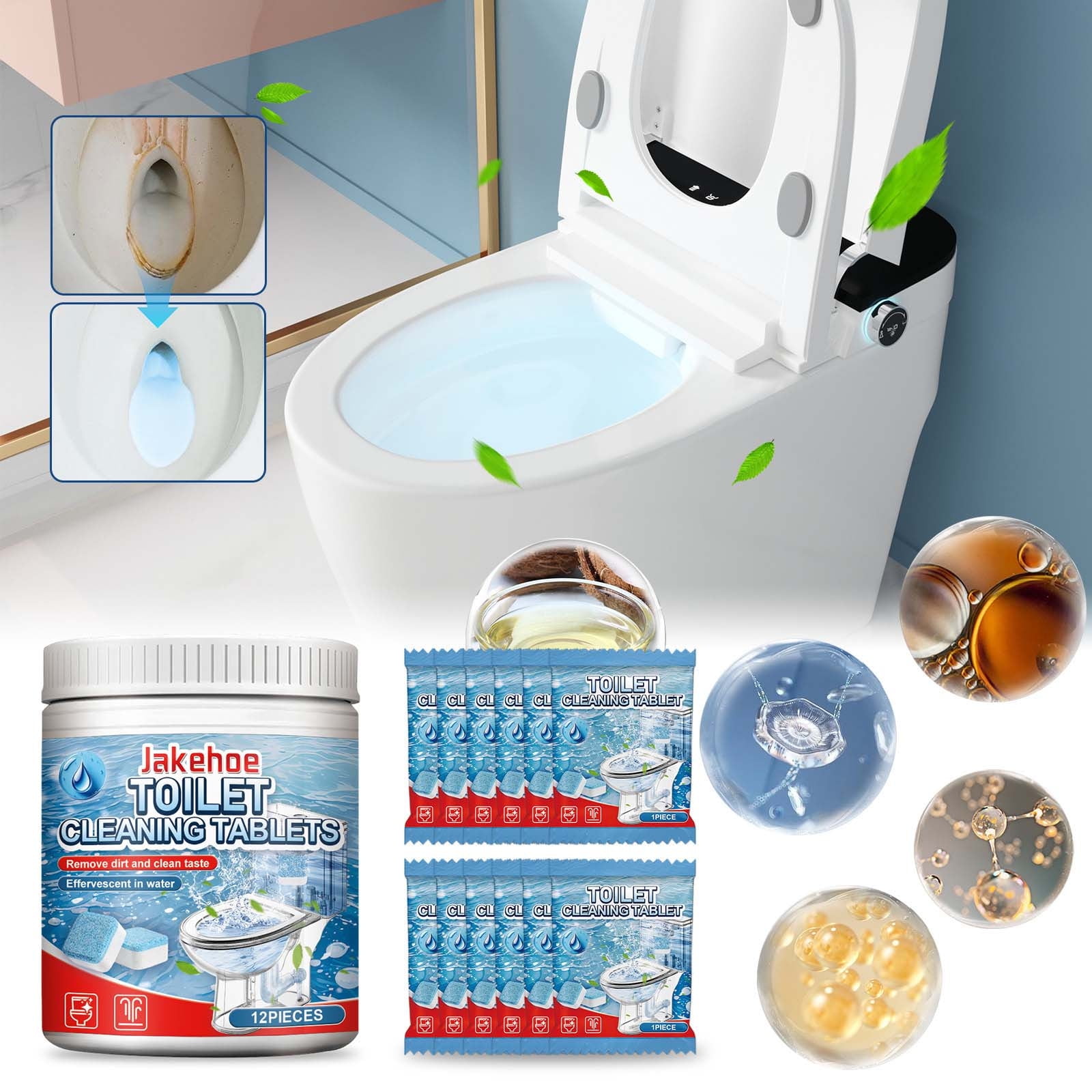 Skegnu Cleaning Equipment Cleaning Agents Toilet Cleaning Tablets ...