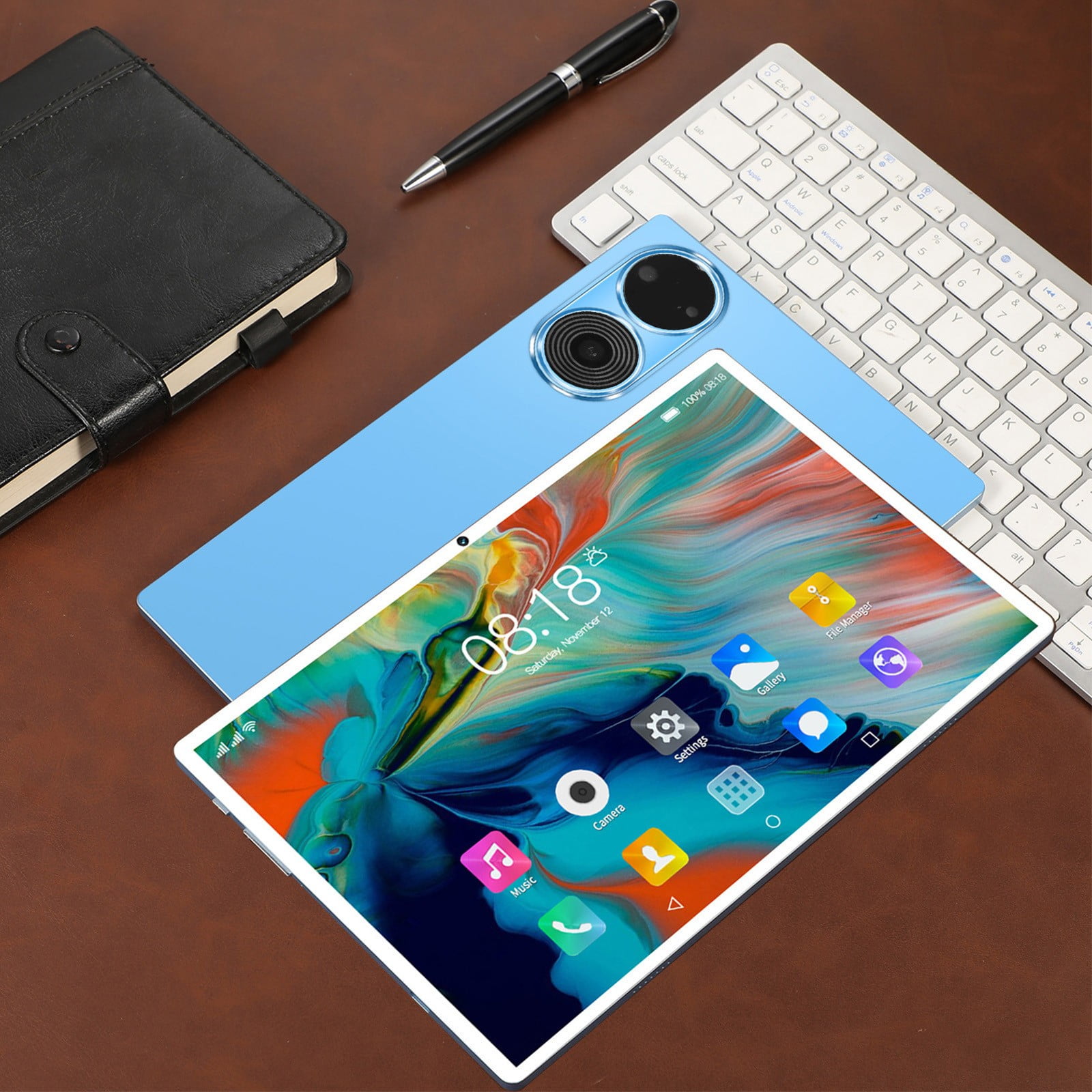 Skegnu High Configuration 10.1inch Tablet, 4+32G Ultra-thin HD Display ...