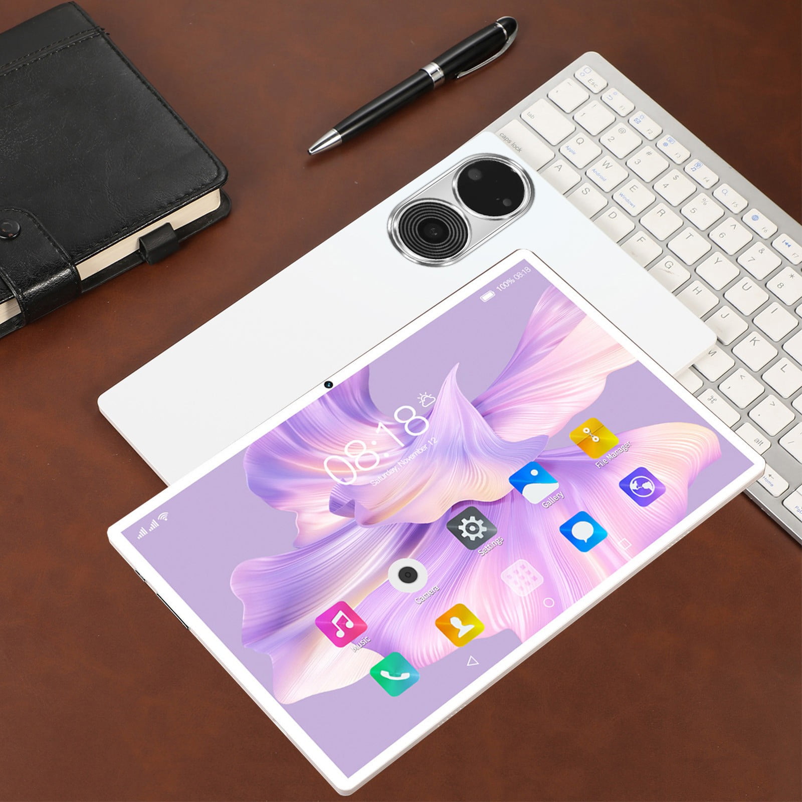 Skegnu High Configuration 10.1inch Tablet, 4+32G Ultra-thin HD Display ...