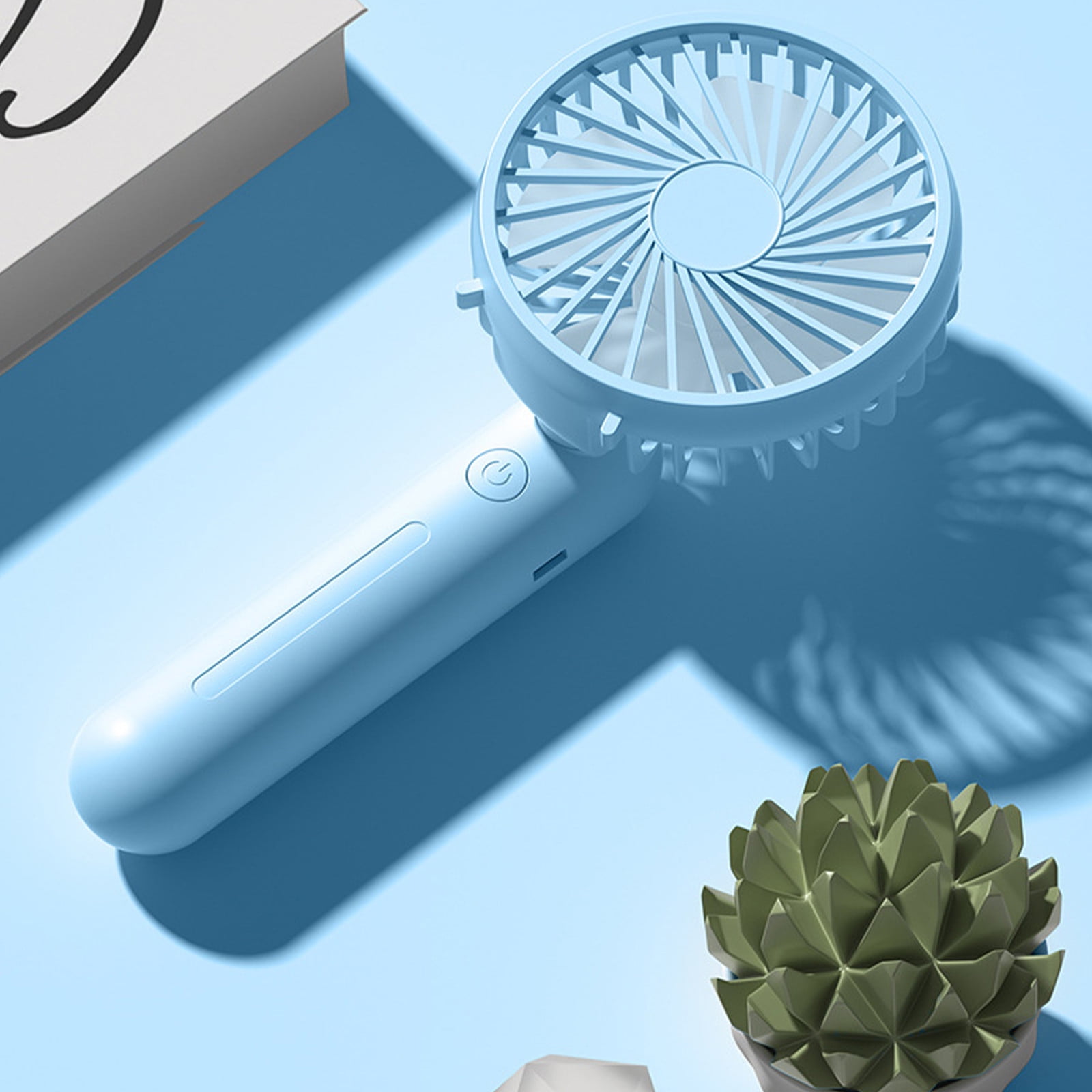 Skegnu Portable Small Fan Rotatable Transformable Portable Mini ...