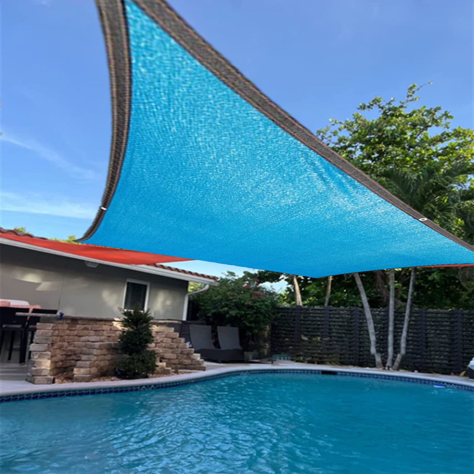 Skegnu Sun Shade Canopy-Outdoor Sunshade Swimming Pool Sun Awning ...