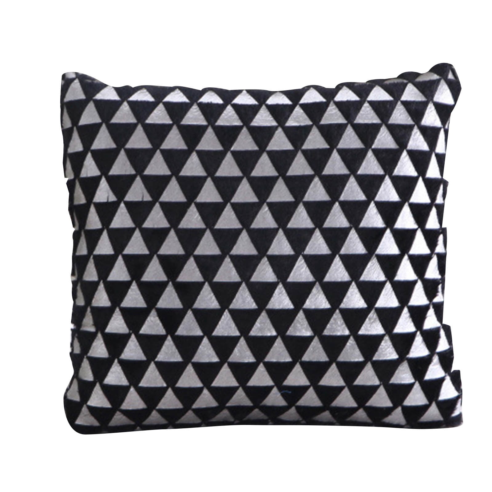 Skegnu Travel Pillow Short Plush Triangular Cover Sofa Back Bedside ...