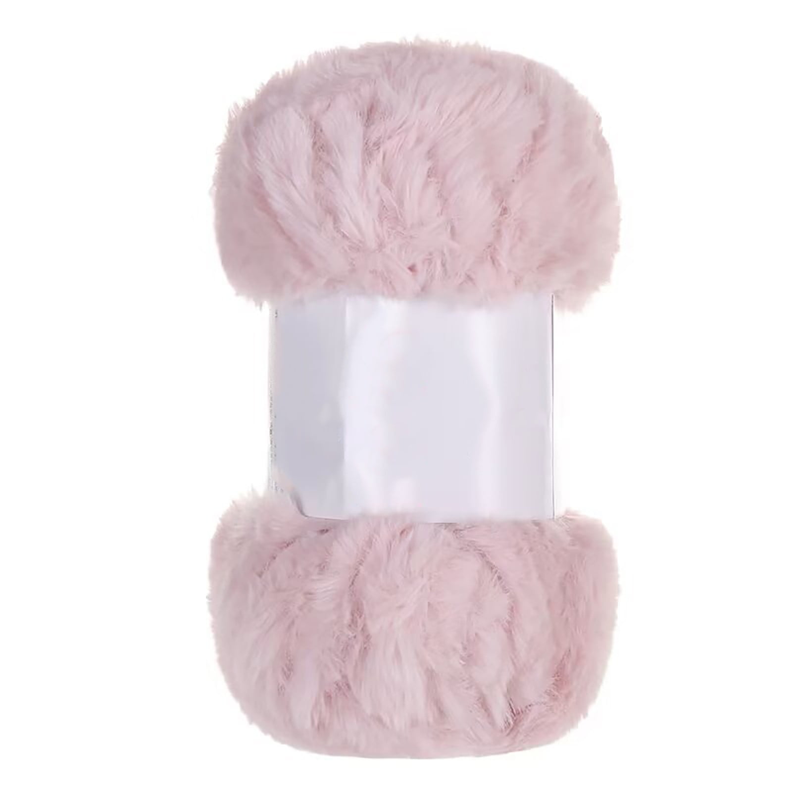Skeins Faux Fur Yarn Soft Fluffy Chunky Fuzzy Yarn for Crocheting Hat ...