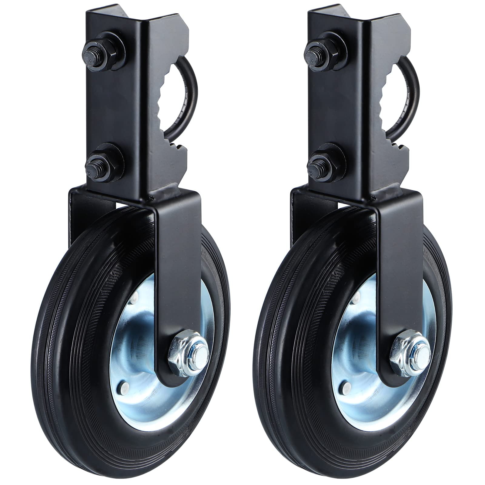 Skelang 2 Pcs Gate Support Wheel, 6" Helper Wheel for Metal Swing Gates ...