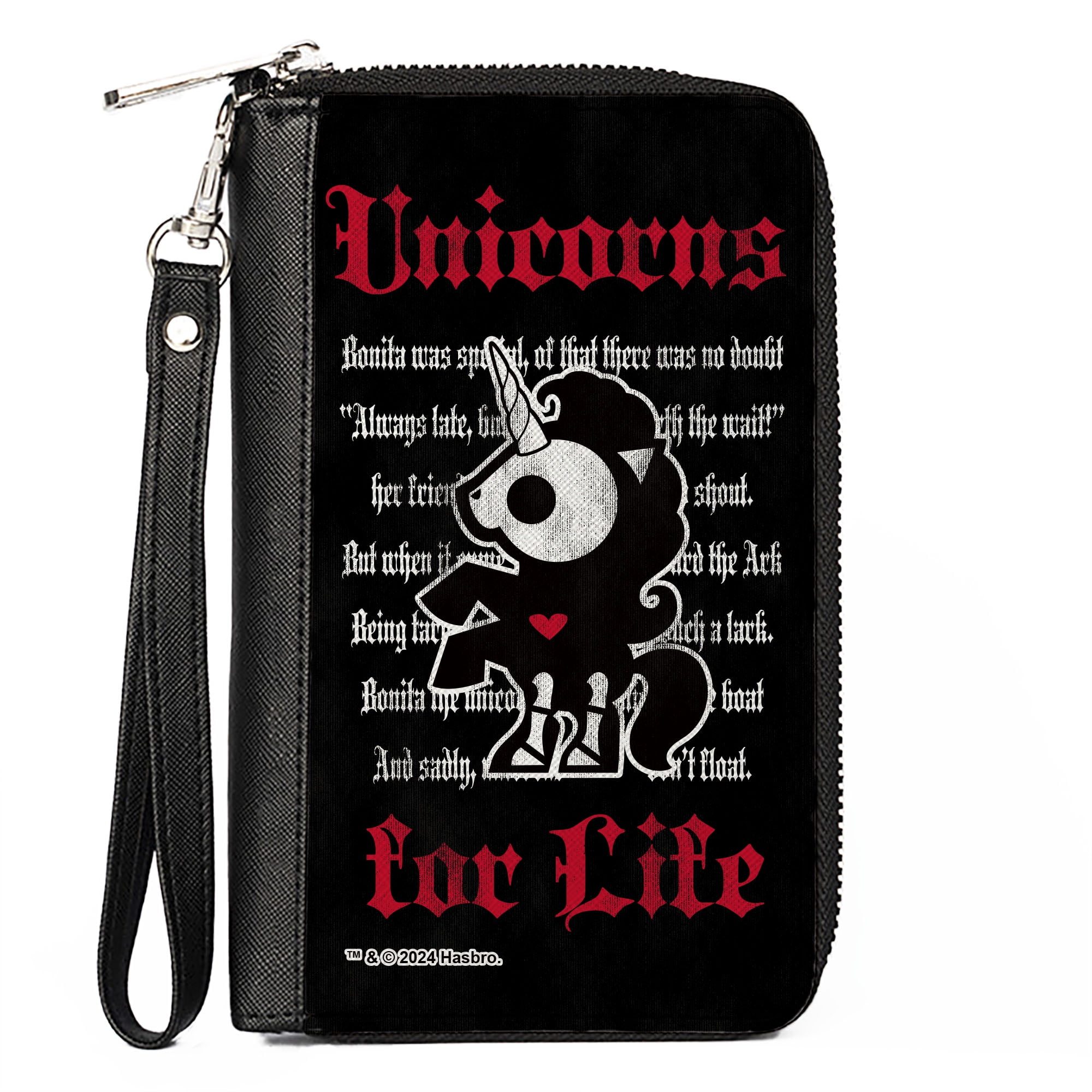 Skelanimals Wallet, Zip Around, Skelanimals Bonita the Unicorn Unicorns ...