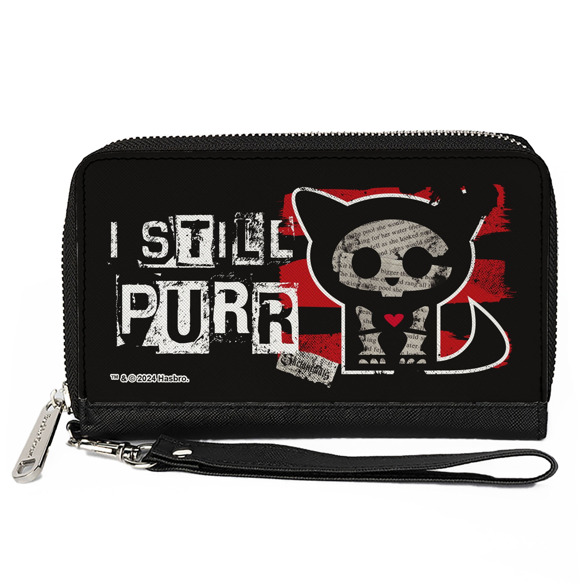 Skelanimals Wallet, Zip Around, Skelanimals Kit the Cat I Still Purr ...