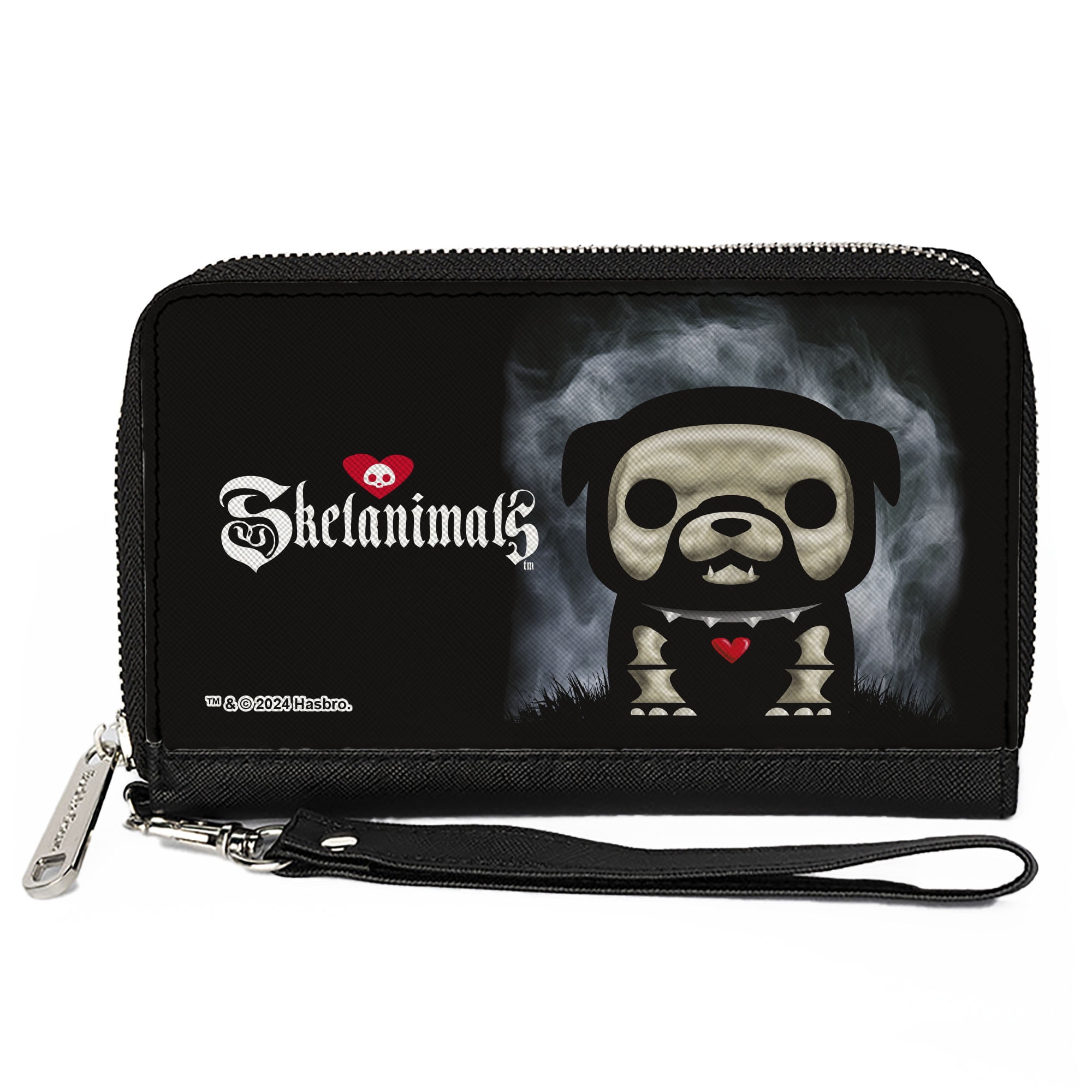 Skelanimals Wallet, Zip Around, Skelanimals Maxx the Bulldog Fog Pose ...