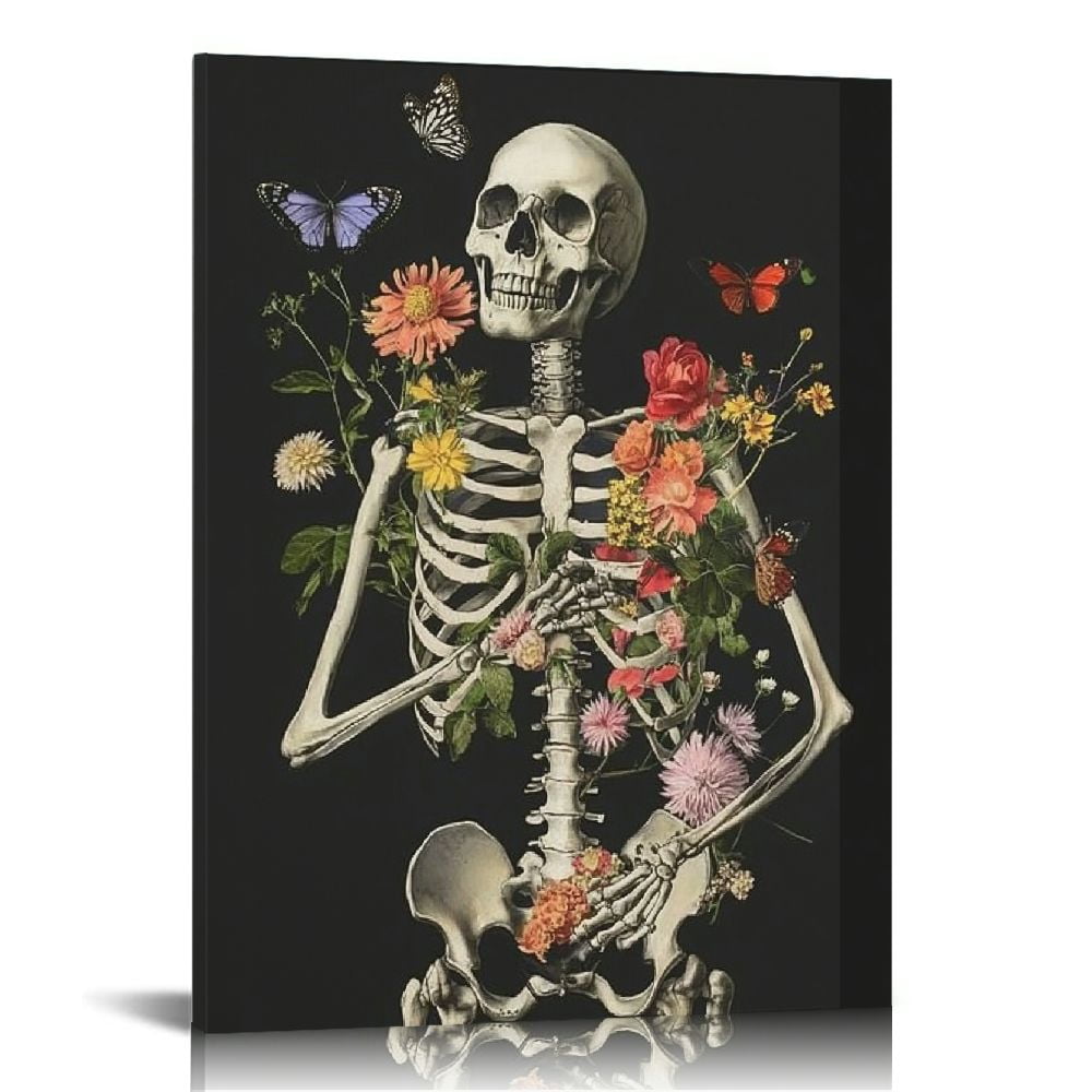 Skeletal System Anatomy Poster Laminated And Anatomy Medical Art Modern ...