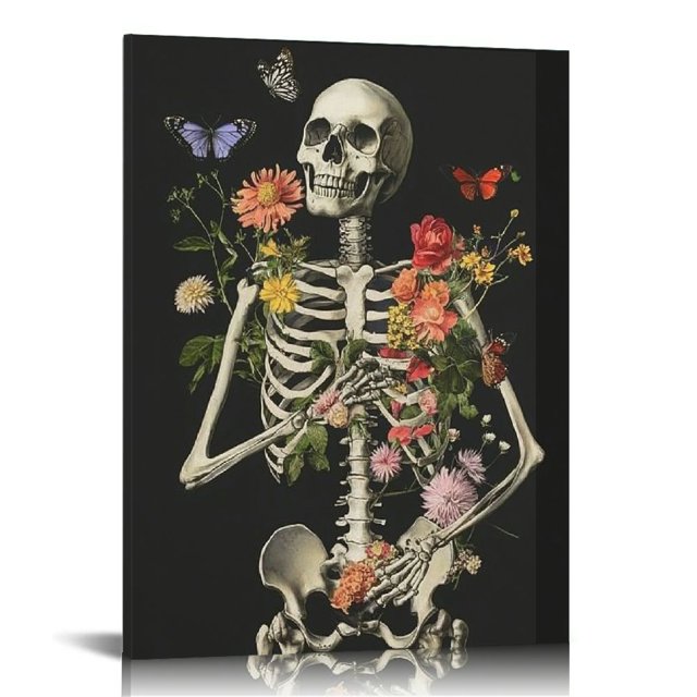 Skeletal System Anatomy Poster Laminated And Anatomy Medical Art Modern ...