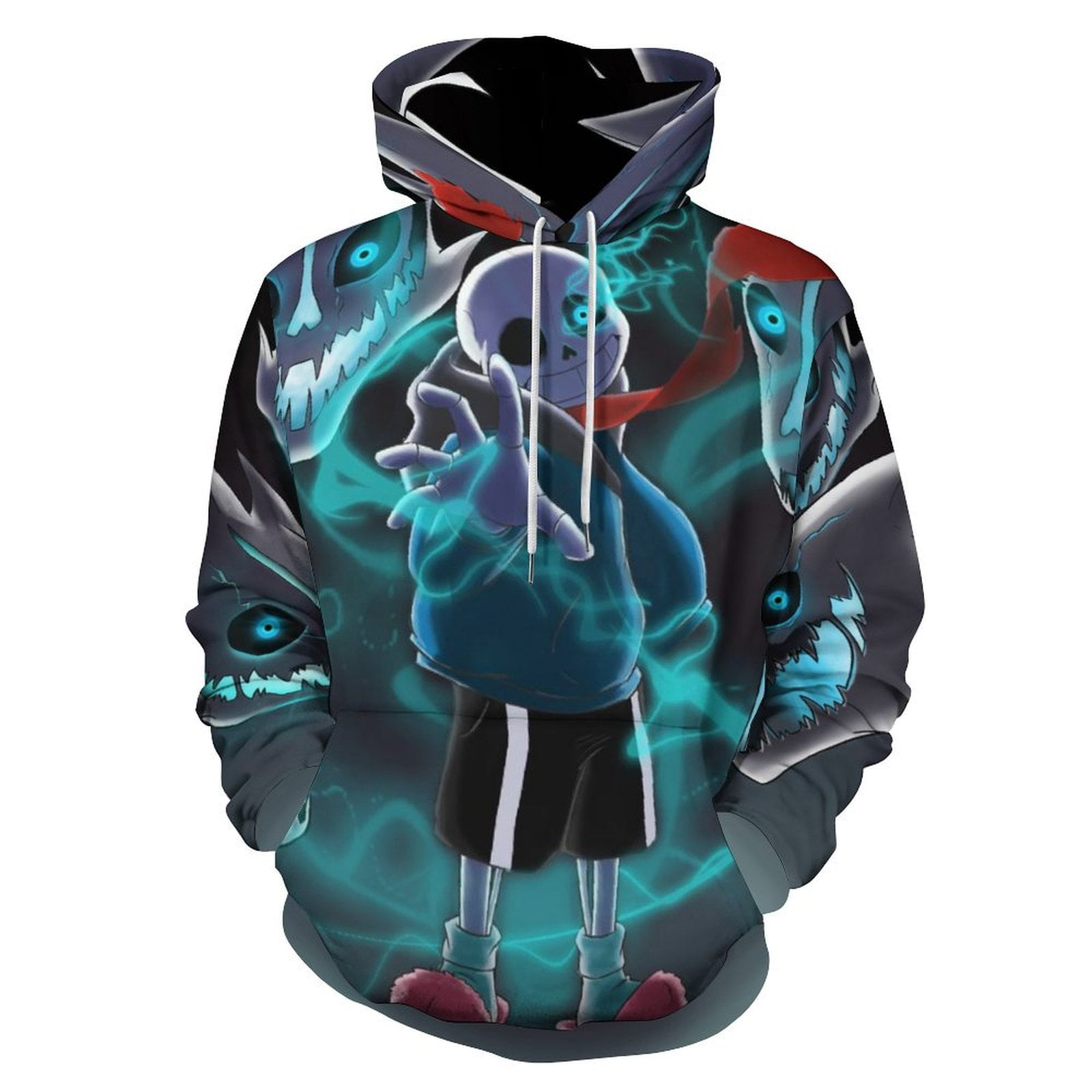 Skelete Sans Undertale Unisex Sweatshirts Hoodies Pullover Hooded Adult ...