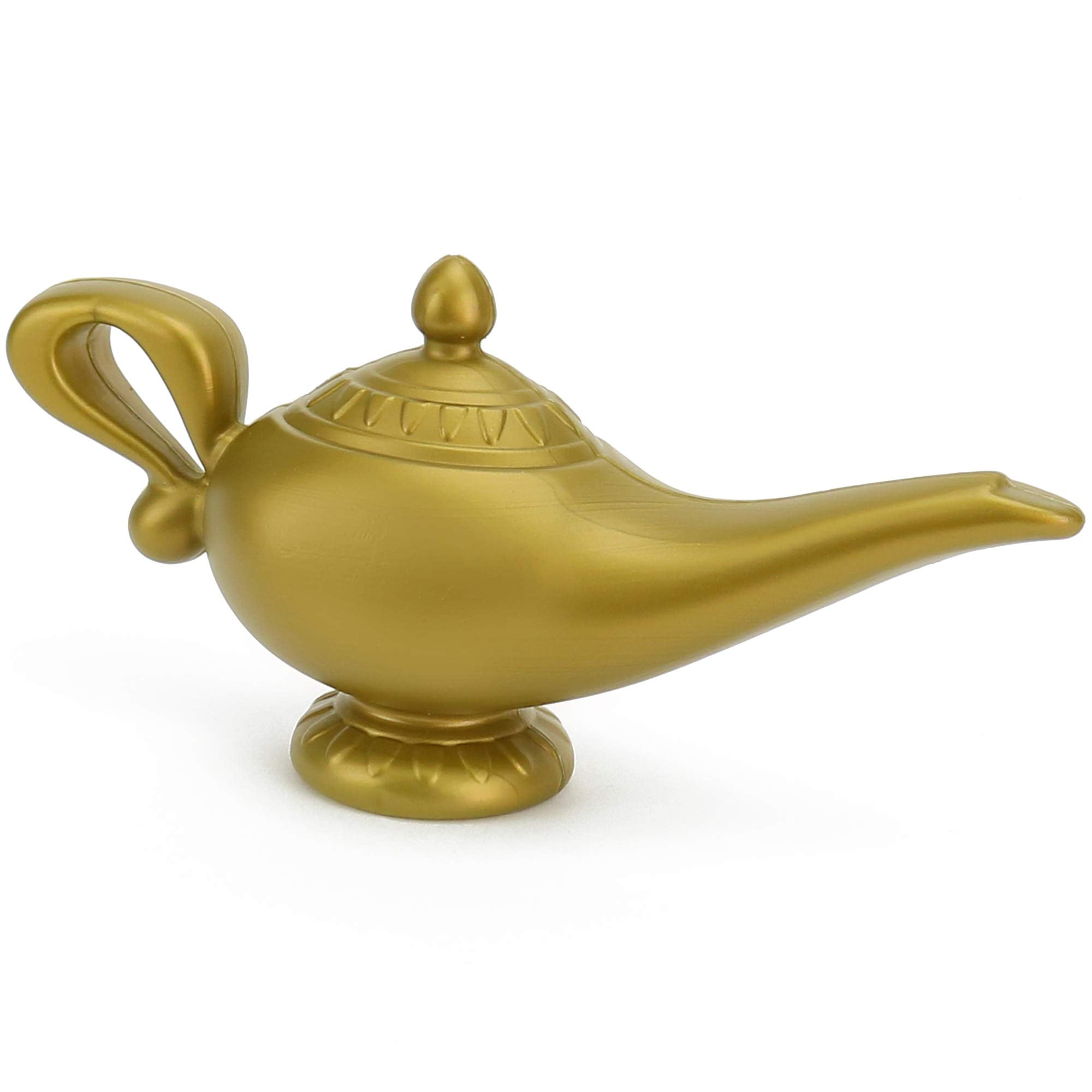 Skeleteen Arabian Genie Oil Lamp - Aladdin's Gold Magic Genie Lamp ...