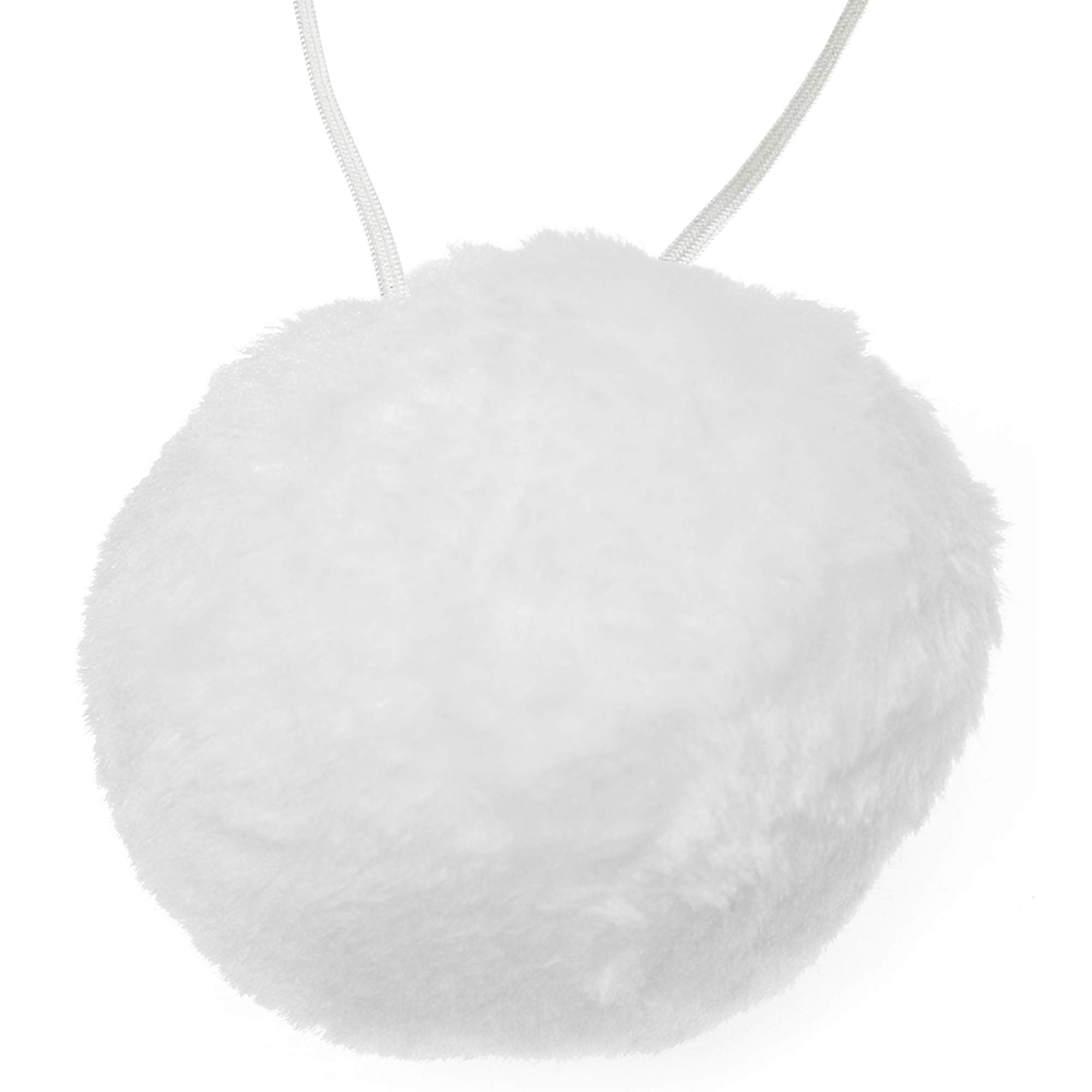 Skeleteen Bunny Rabbit Tail Accessory - White Pom Pom Costume ...