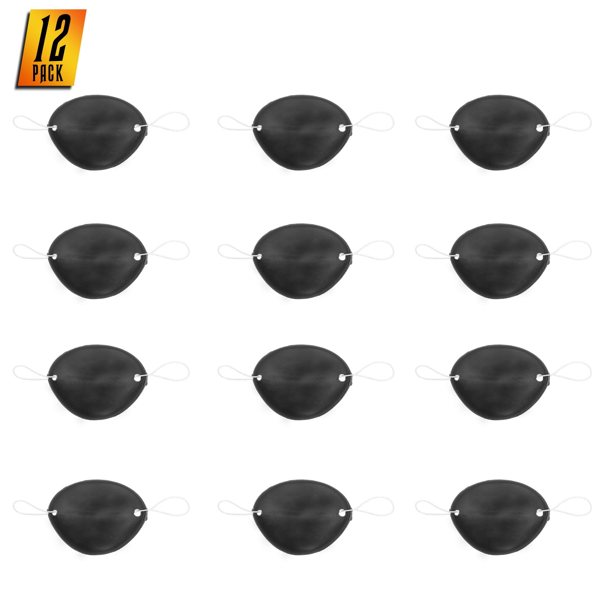 Skeleteen Pirate Black Eye Patch - Eyepatch for Pirate Themed Party ...