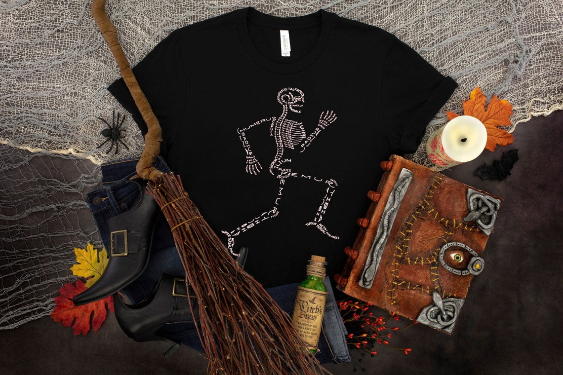 Skeleton Body System T Shirt, Science Shirt, Teacher Shirt, Doctor ...