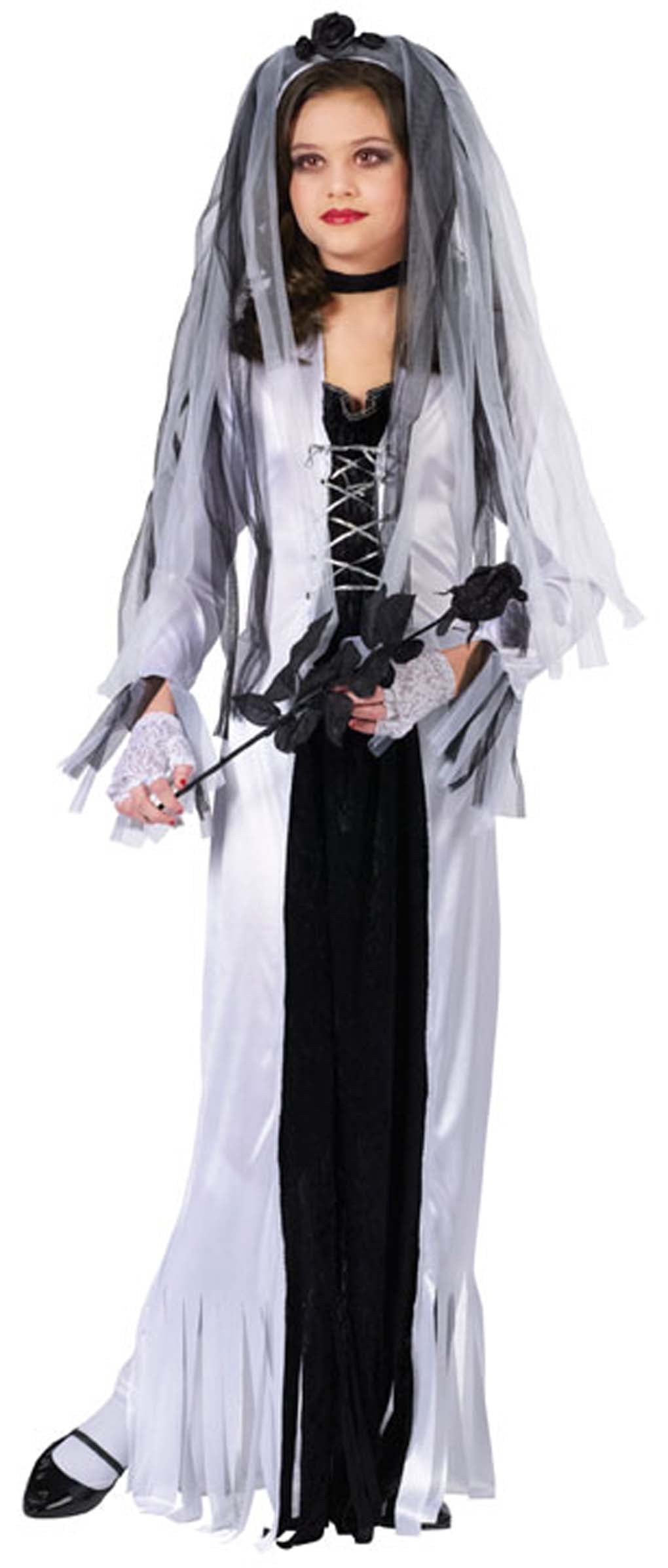 Fun World Skeleton Bride Costume, Small 4-6, Multicolor - Walmart.com