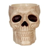 Scary Skull Candy Bowl Halloween Decoration for Treat & Decor - Walmart.com