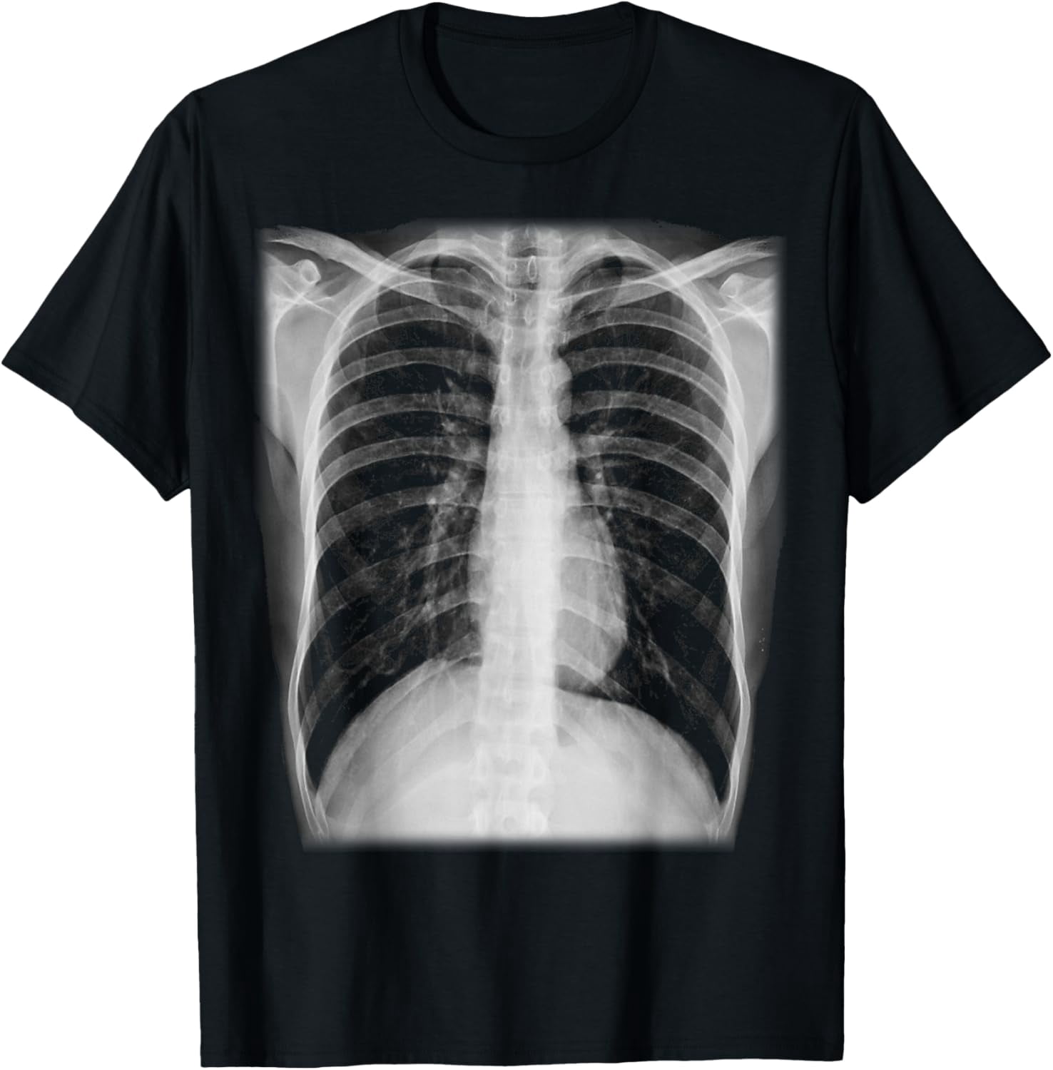 Skeleton Chest X-Ray Easy Costume T-Shirt - Walmart.com