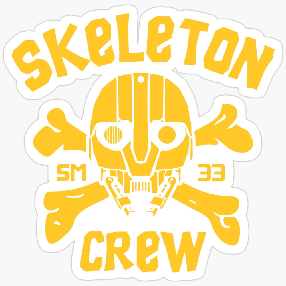 Skeleton Crew Goonies Mashup Sticker Phone Decal Water Bottle Stickers ...