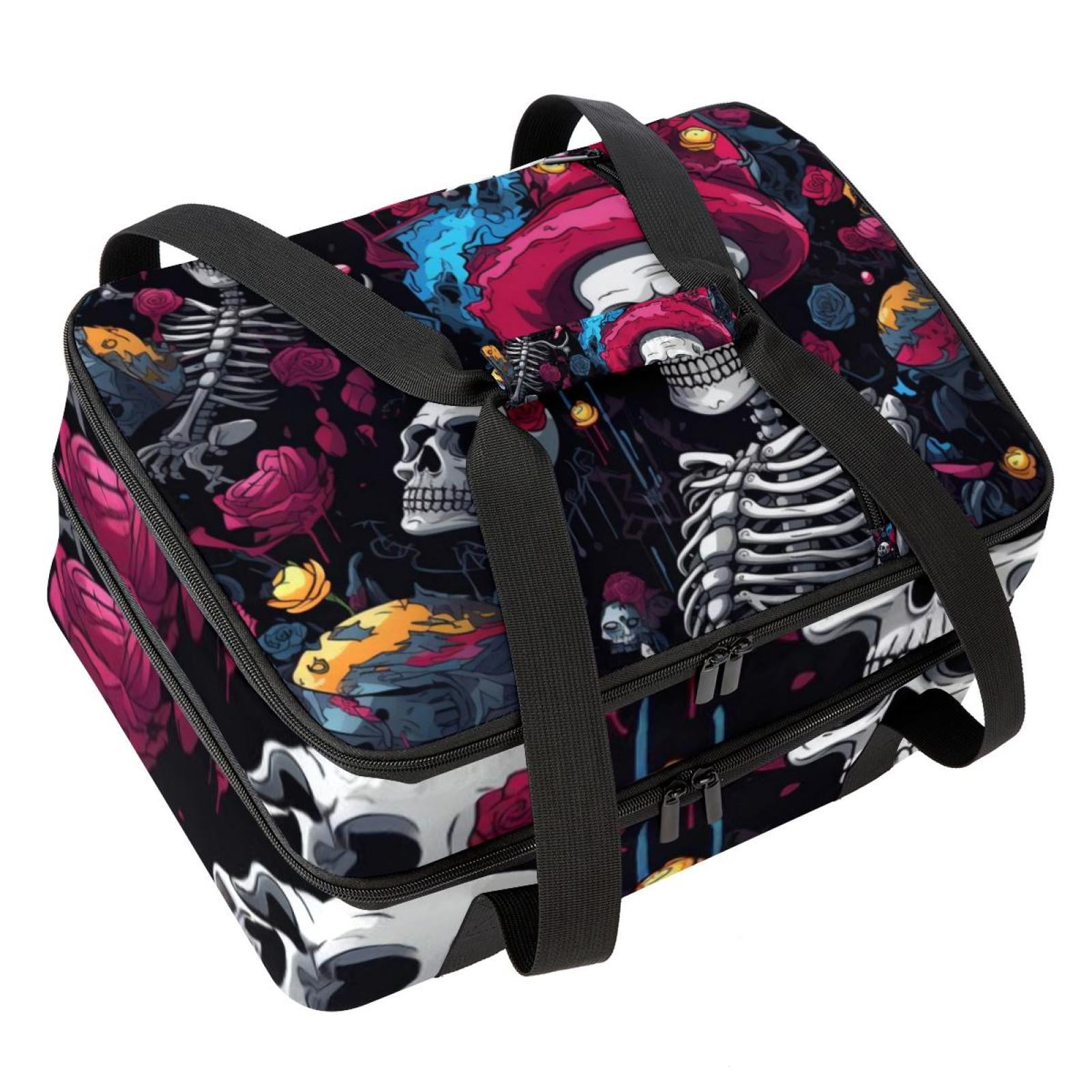 Skeleton Double Layered Insulated and Refrigerated Large Capacity Lunch ...